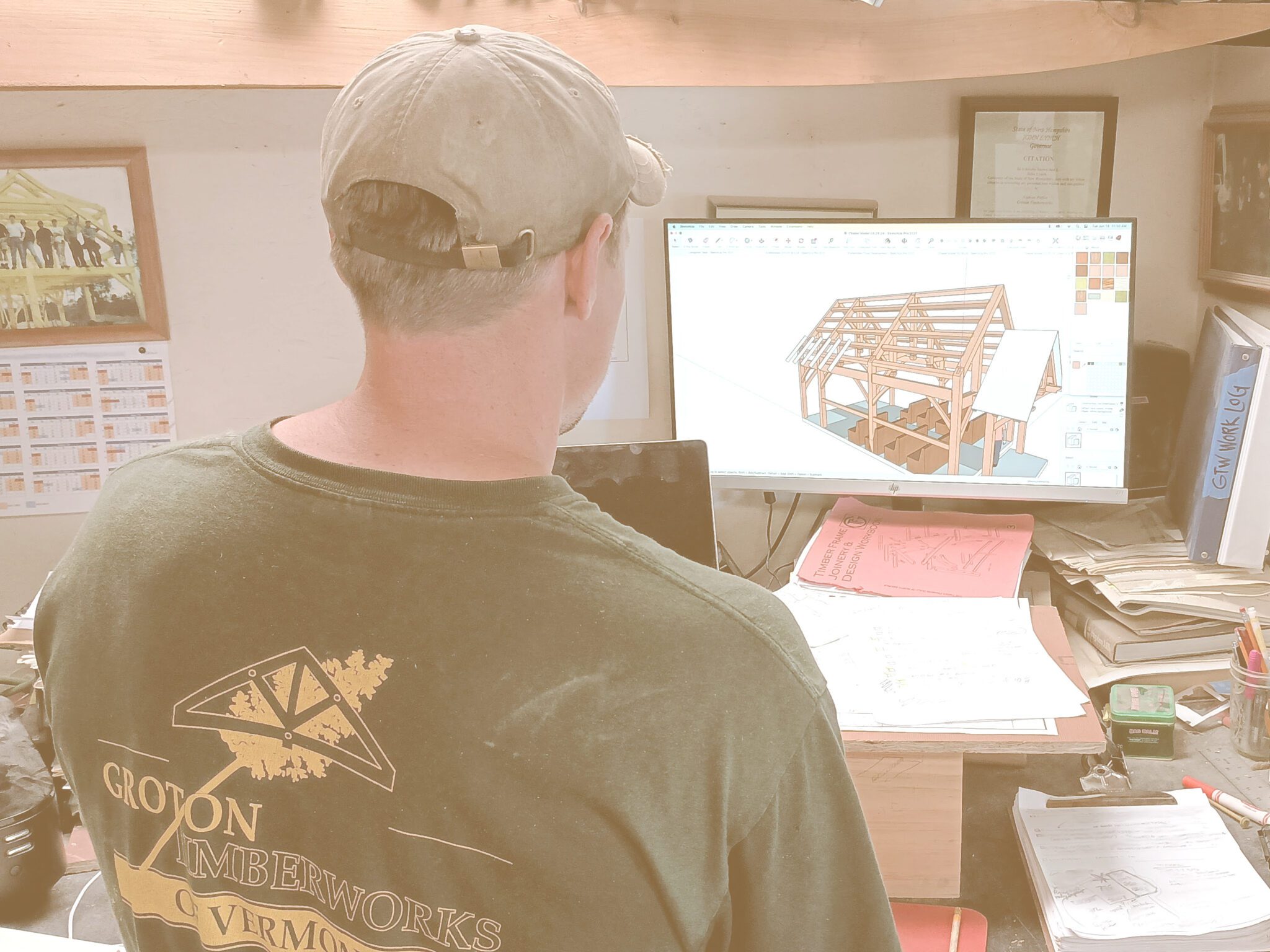 Our Timberframing Process – Groton Timberworks